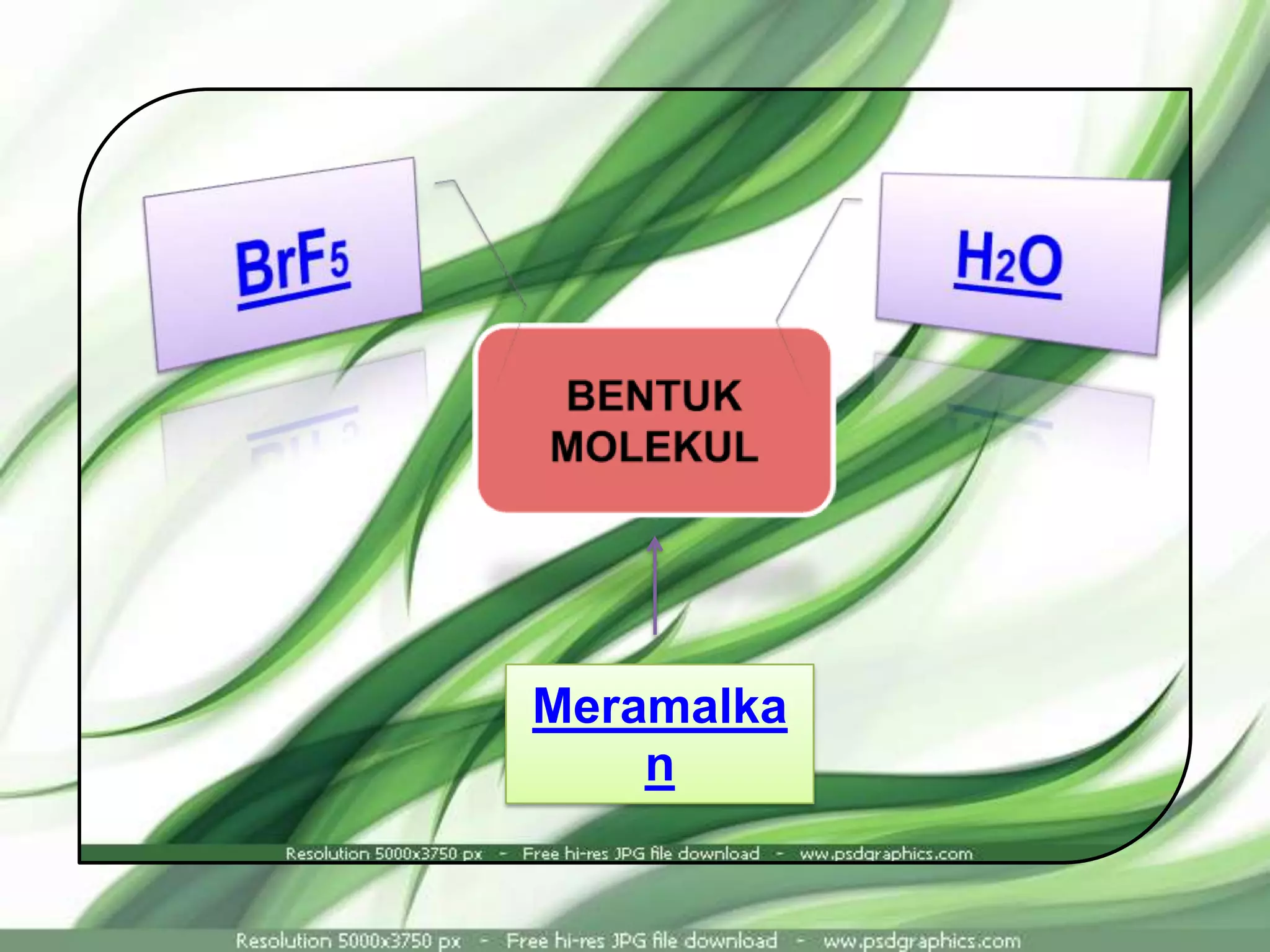 bentuk molekul h2o | PPTX