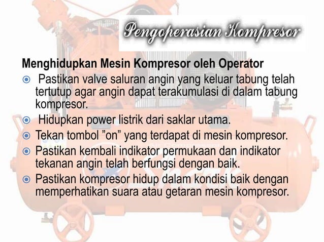 Kompresor udara | PPTX