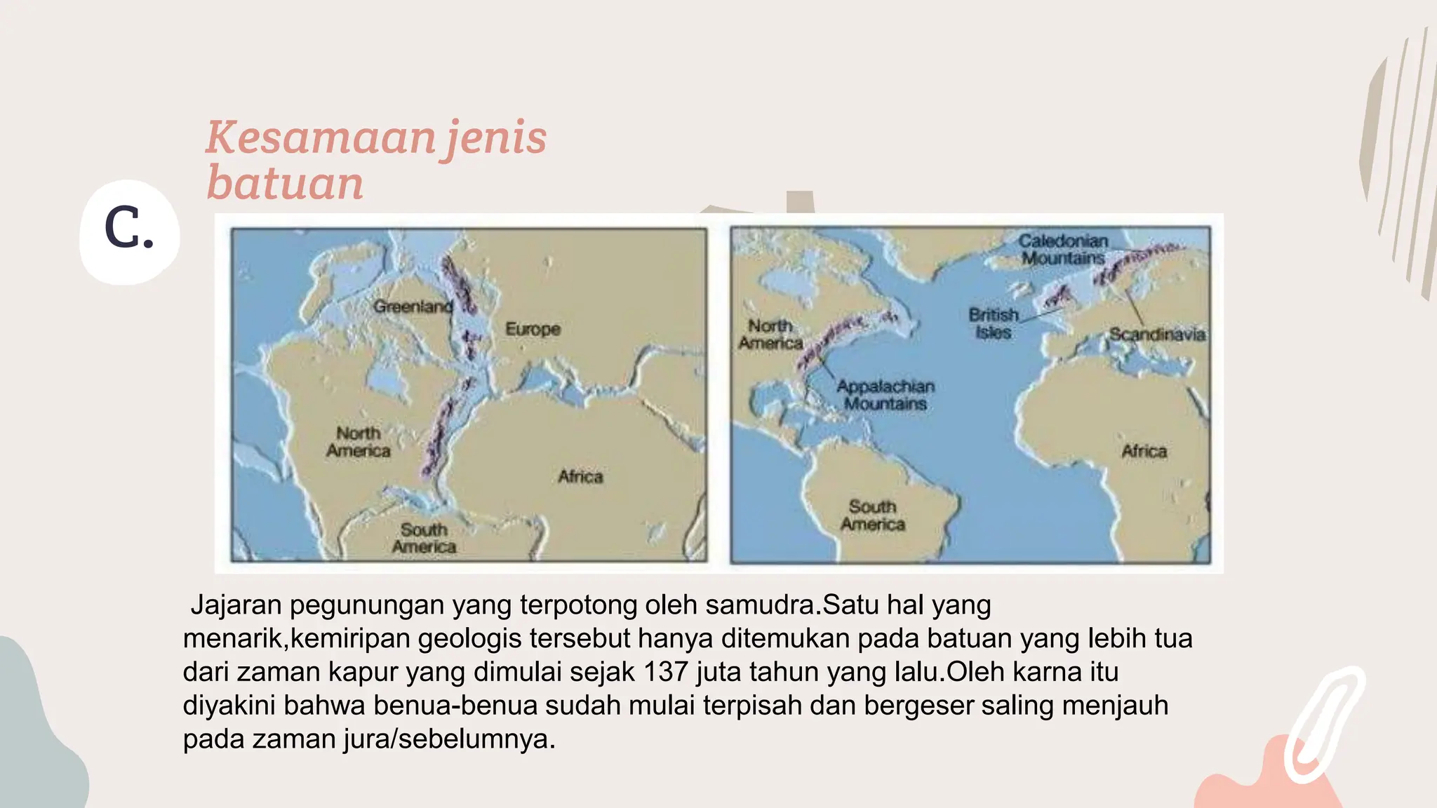 Teori Apungan Benua(continental drift theory) oleh Alfred Wegner 1912.pptx
