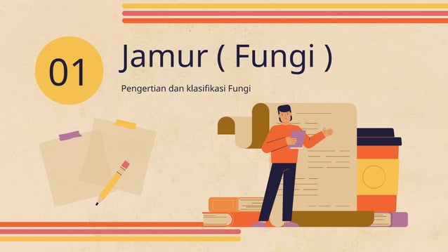 Kelompok Fungi, Materi belajar kelas 10 SMA | PPTX