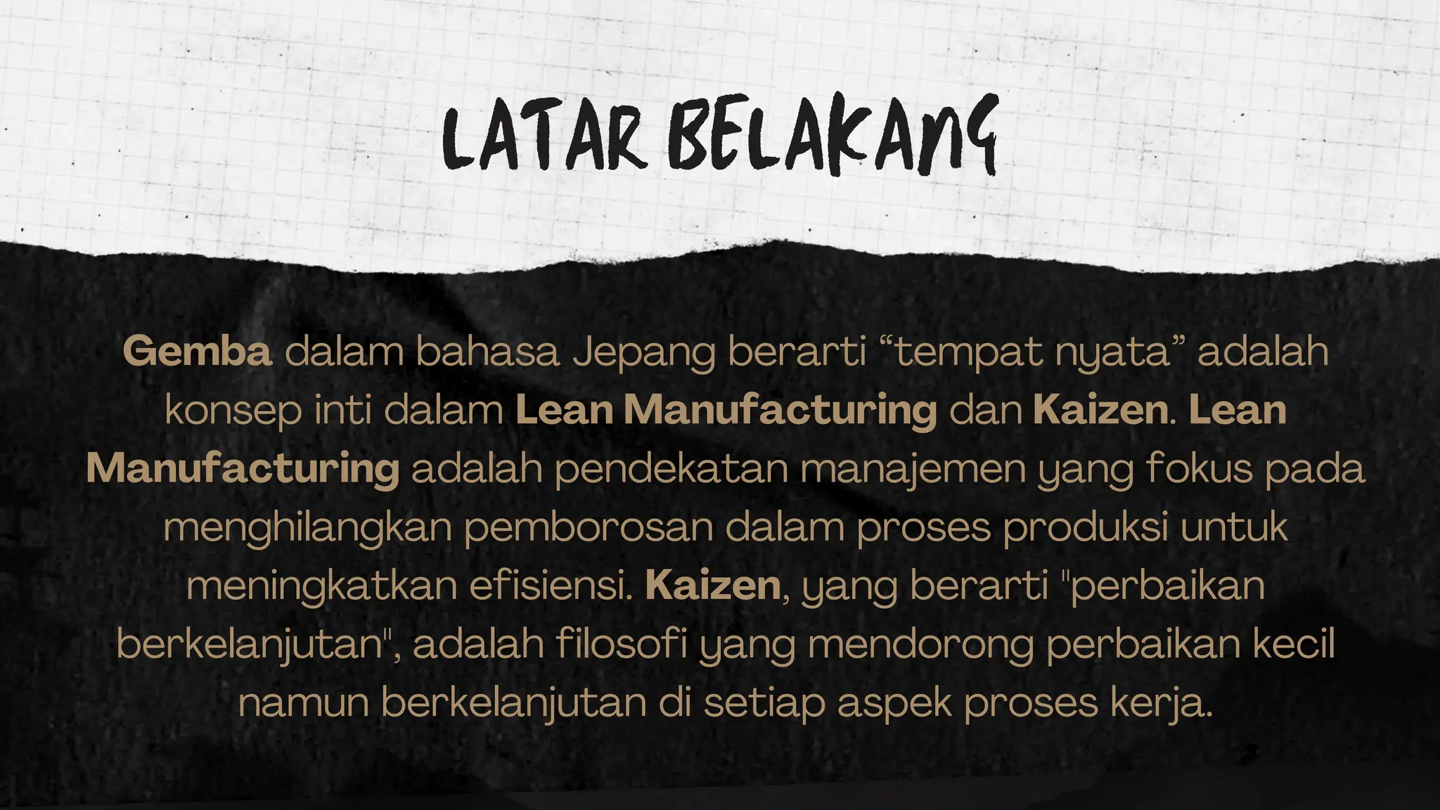 Materi Lean Manufacturing Pengenalan Gemba | PDF
