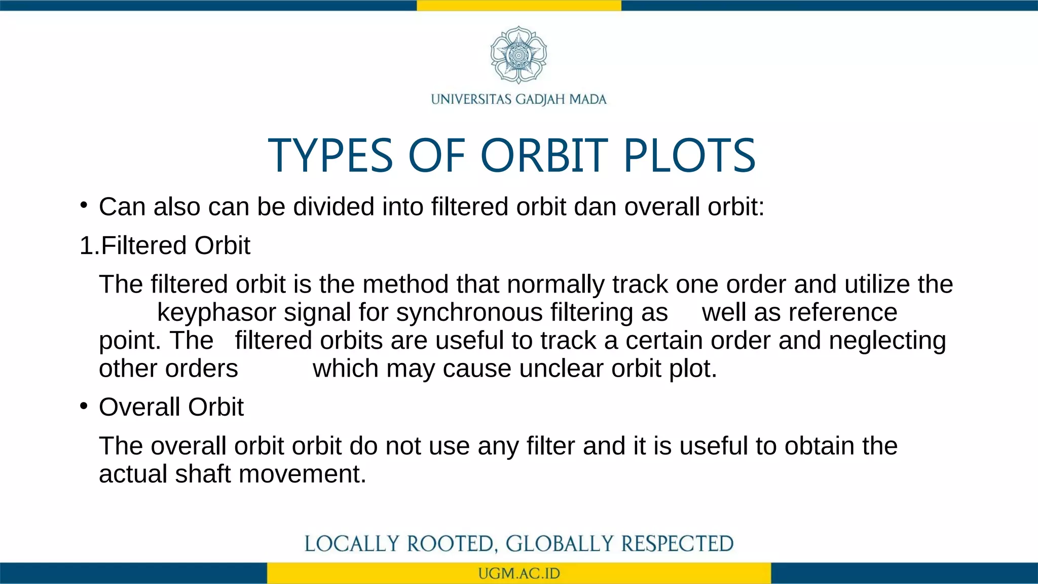 ORBIT PLOT ANALYSIS - VIBRATION ANALYSIS | PPT