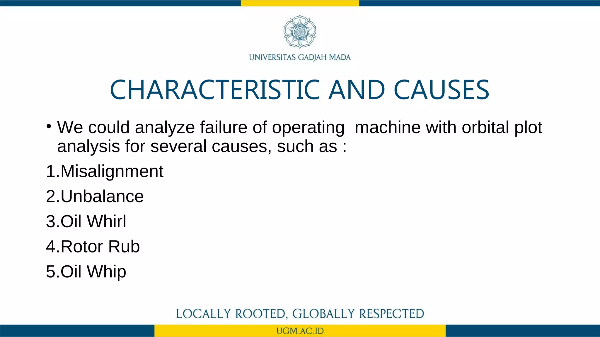 ORBIT PLOT ANALYSIS - VIBRATION ANALYSIS | PPT