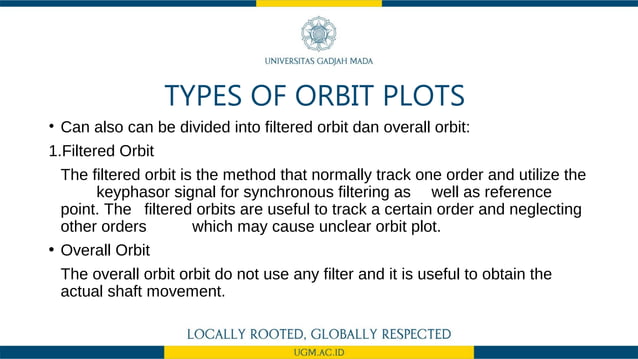ORBIT PLOT ANALYSIS - VIBRATION ANALYSIS | PPT