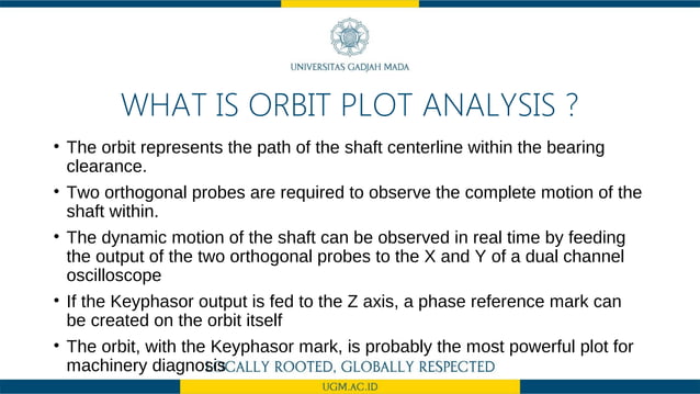 ORBIT PLOT ANALYSIS - VIBRATION ANALYSIS | PPT
