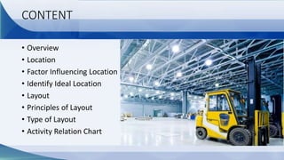 Industrial Management : Facilities Location and Layout [MM Trisakti ...