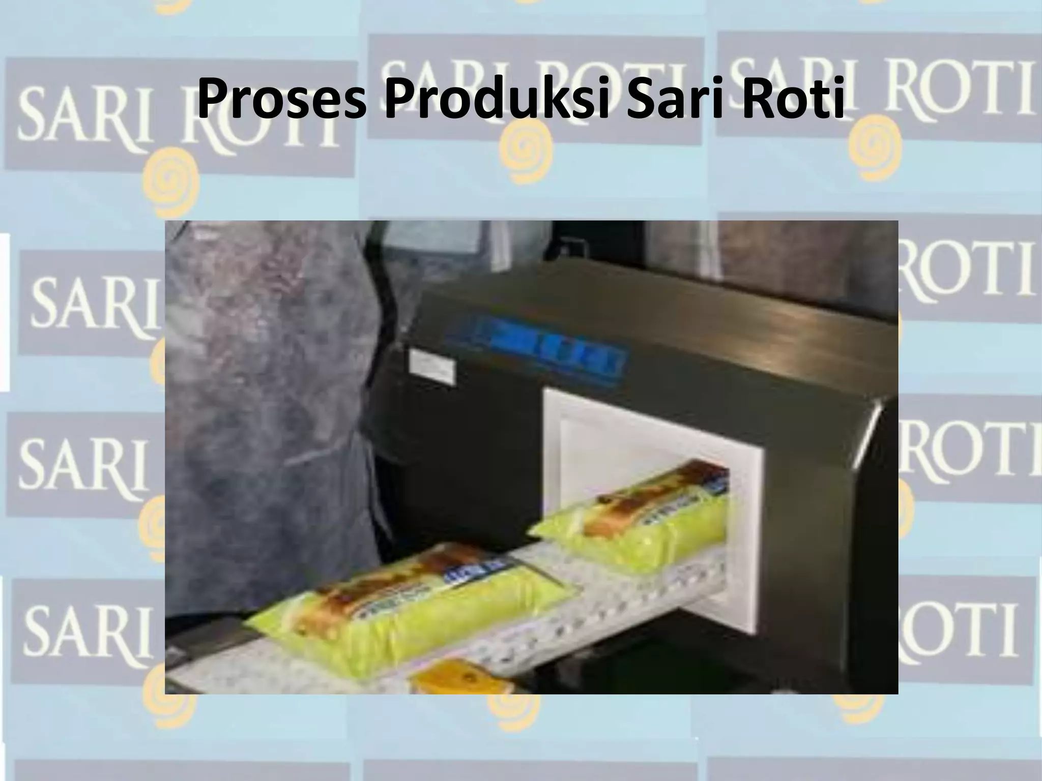Hasil Riset Proses Produksi Pada Sari Roti | PPTX