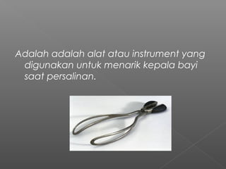 ekstraksi forceps-Kelompok iii | PPT