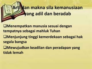 penerapan kemanusian di Indonesia | PPTX
