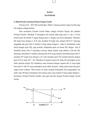 Proclus dan Wallis pada geometri Euclid | DOC