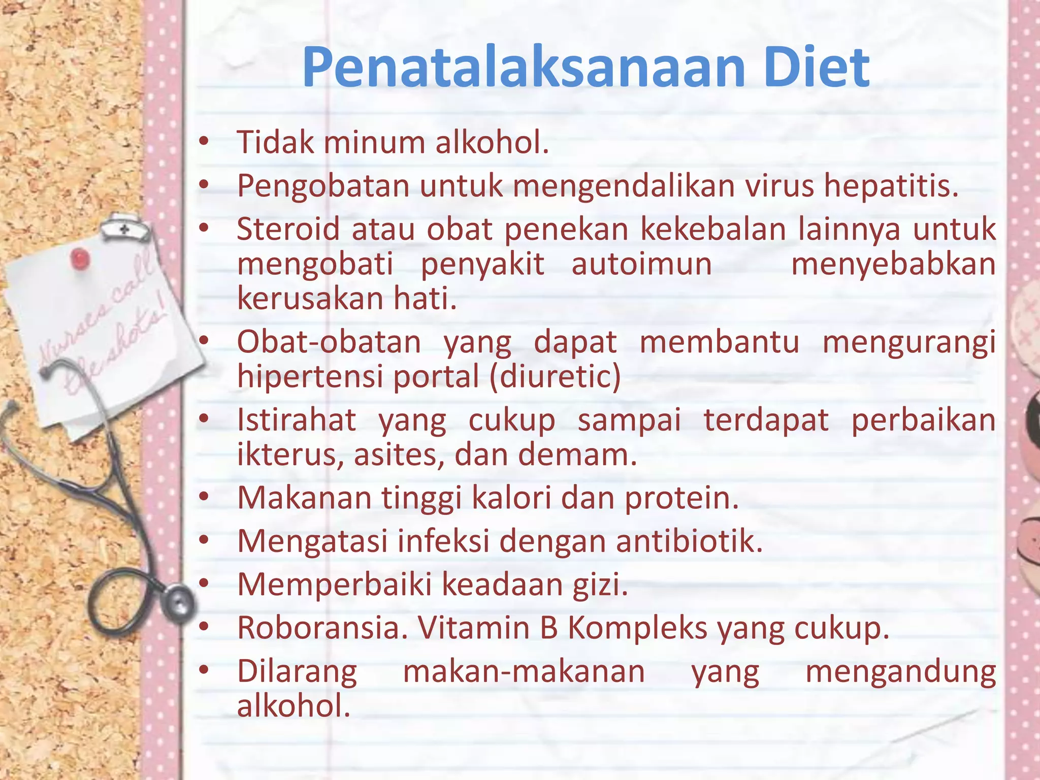 sirosis hepatis | PPTX
