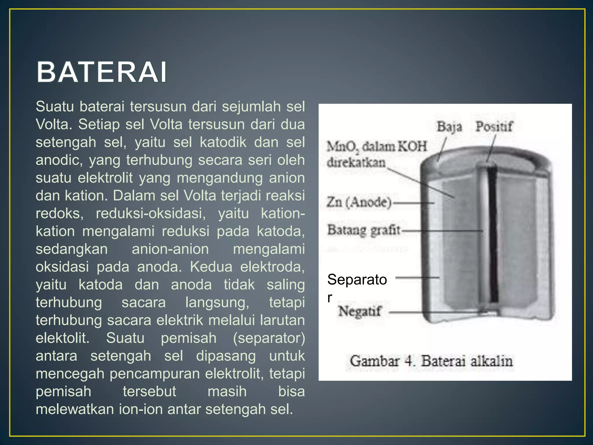 Kelompok i katoda, anoda, dan sel | PPTX