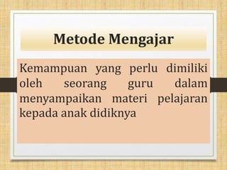 metode, media dan pemanfaatan sumber belajar IPS kelas tinggi.pptx