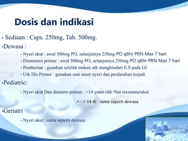 NSAIDs (Mefenamic Acid/Asam Mefenamat) | PPTX