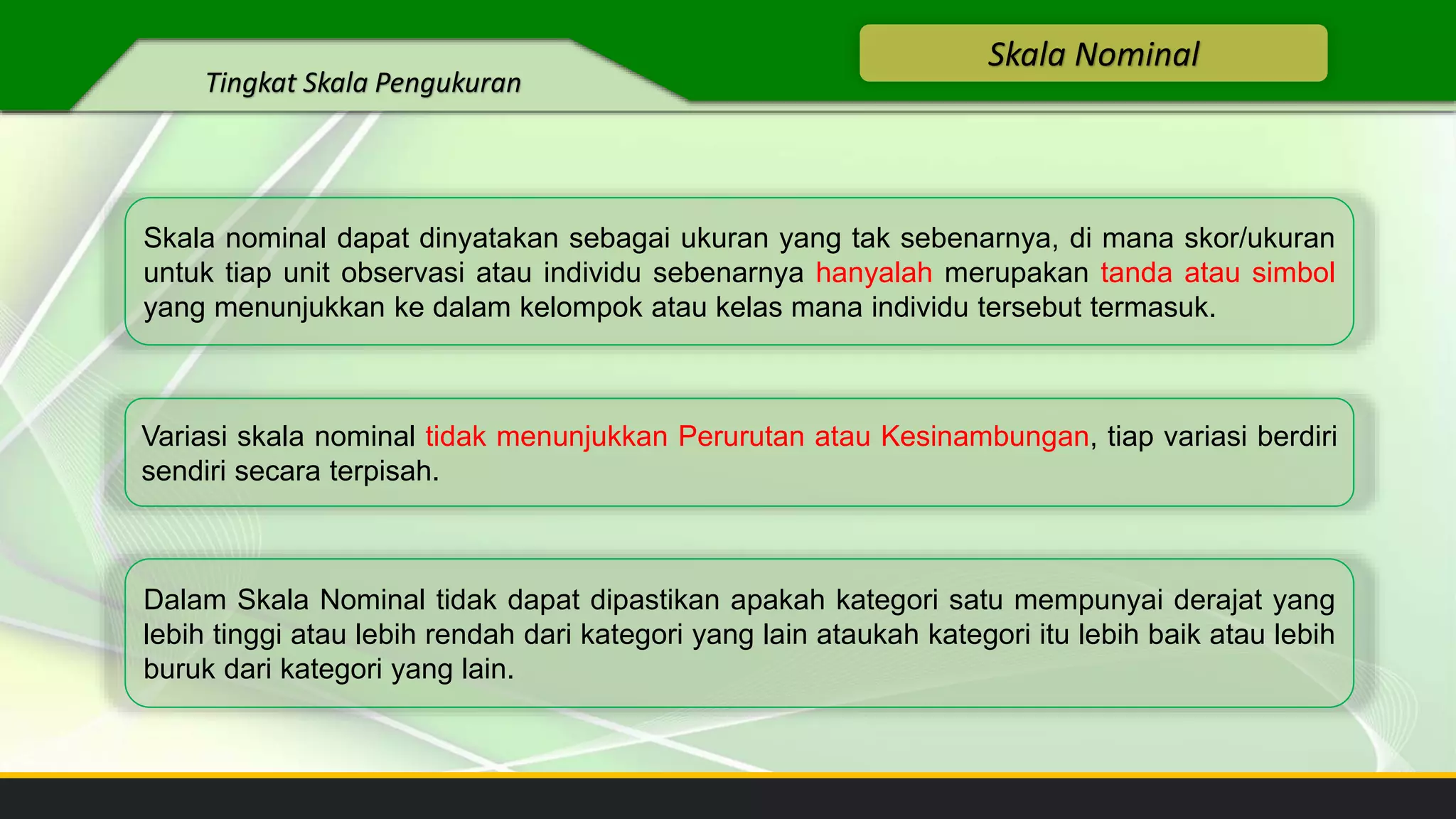 skala pengukuran dan teknik pengumpulan data | PPTX