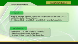 skala pengukuran dan teknik pengumpulan data | PPTX