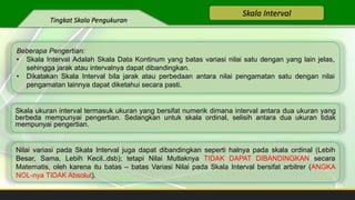 skala pengukuran dan teknik pengumpulan data | PPTX