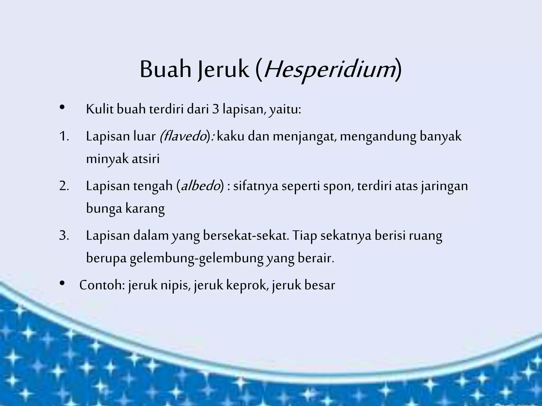 Buah Sejati Tunggal Berdaging | PPTX