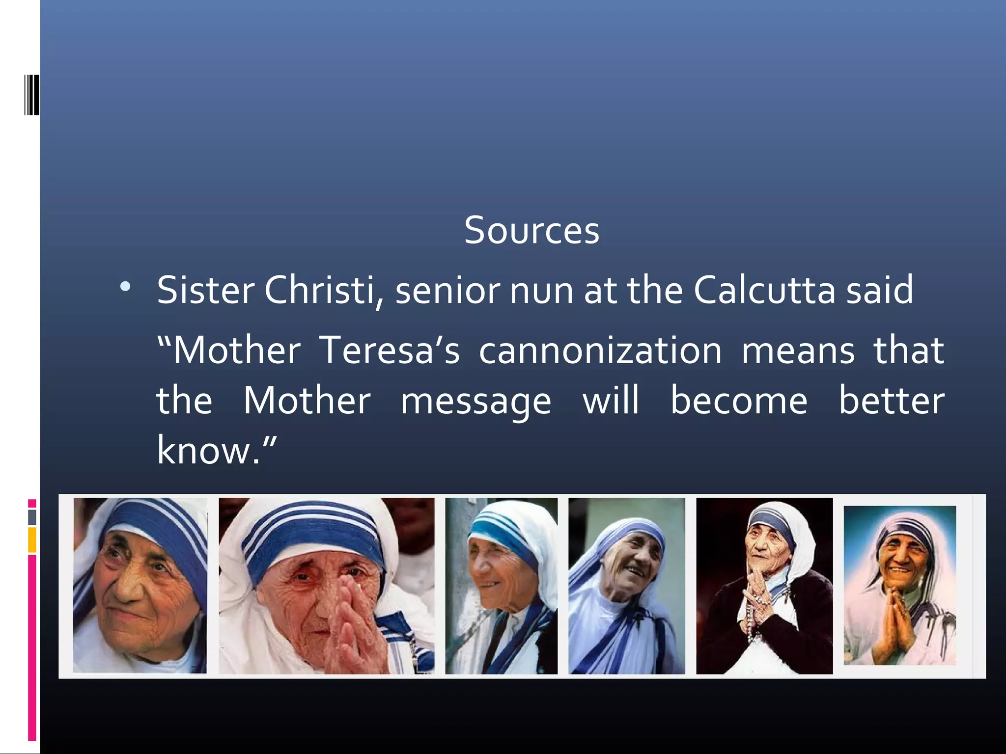 Newsitem Mother Teresa | PPT
