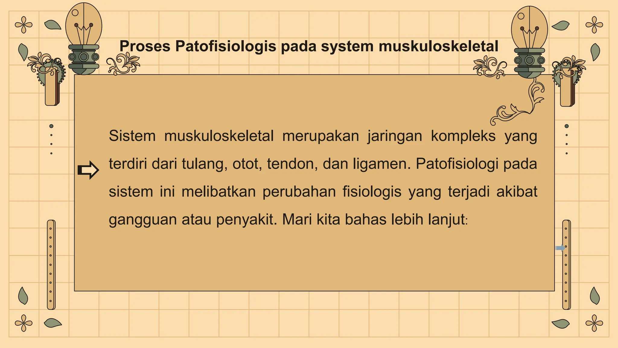 patofisiologi sistem sistem muskuloskeletal | PPTX
