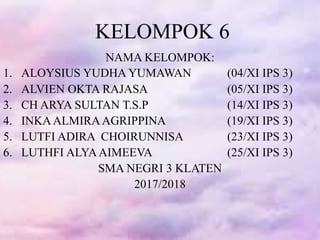 Kelompok kerajaan mataram 11 ips 3 (2) | PPT