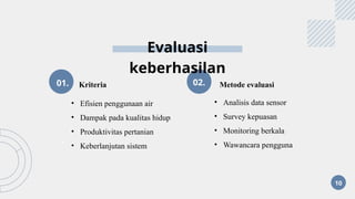 Kelompok Manajemen Proyek Sistem Irigasi | PPTX