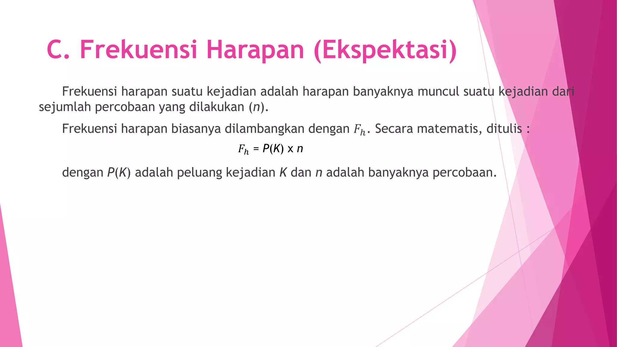 Matematika Kelas 9 - BAB PELUANG | PPTX