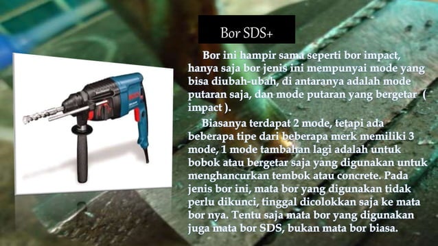 Slide Mesin Bor | PPTX