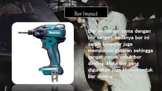 Slide Mesin Bor | PPTX