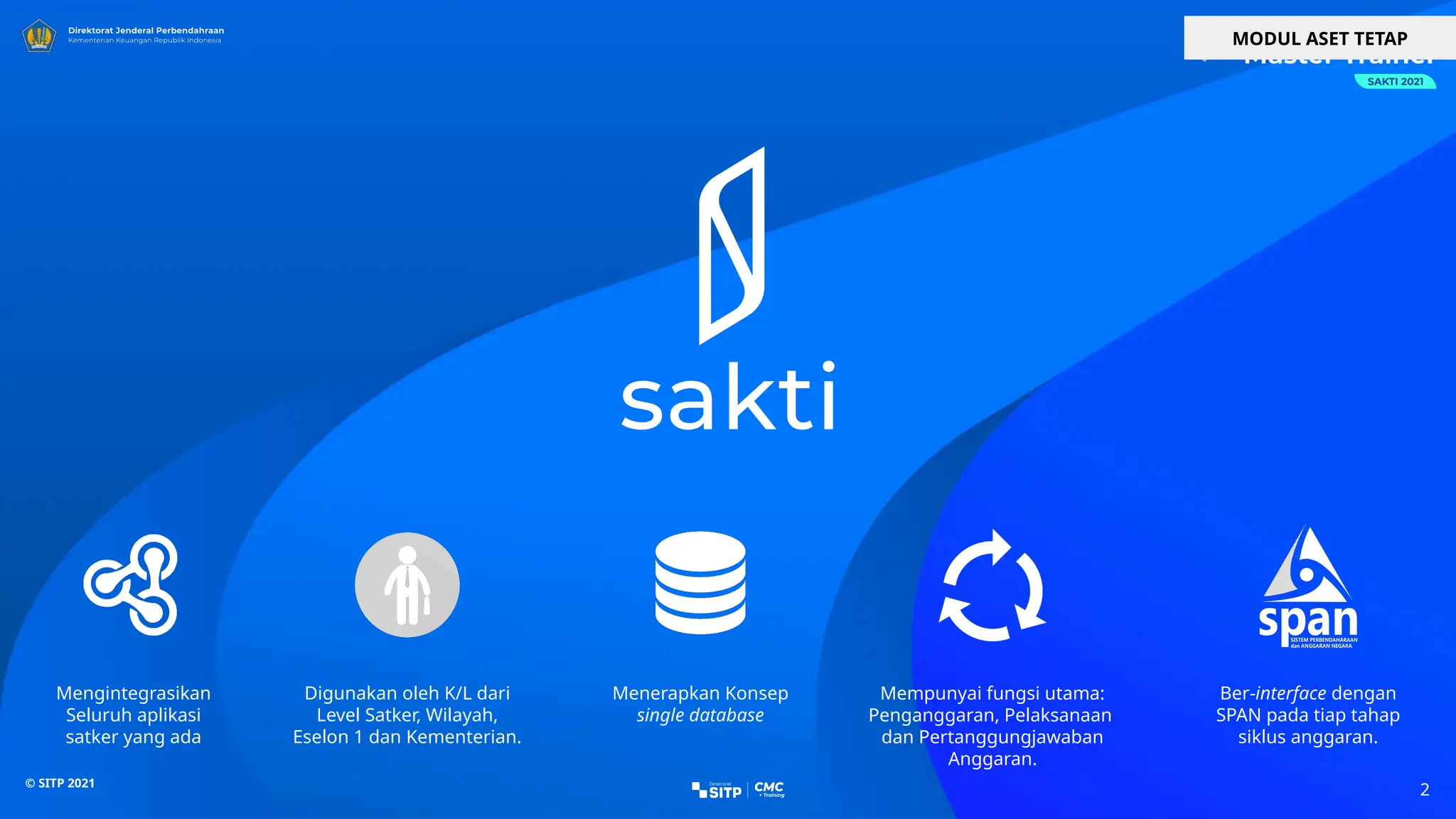 Kelompok Modul Pelaporan SAKTI Kementerian Keuangan | PPTX