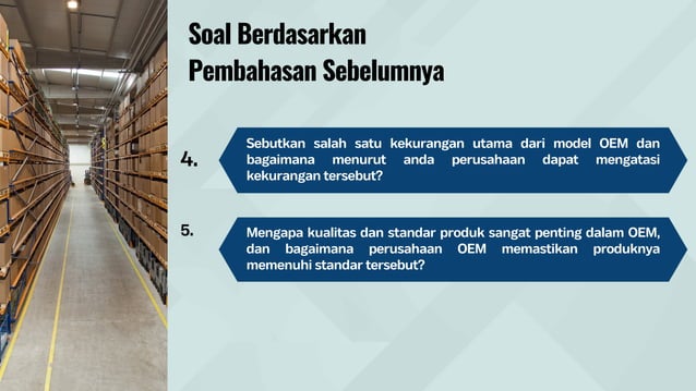 Materi pengenalan dasar tentang OEM di industri | PPT