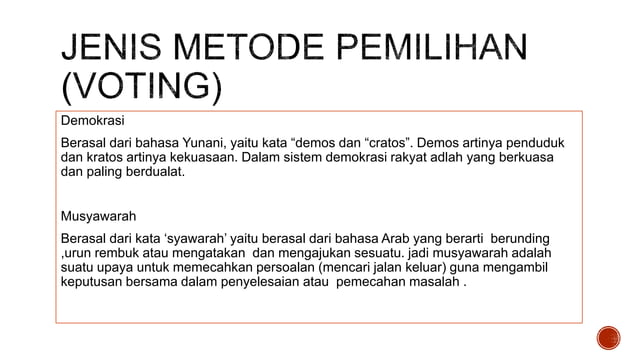 E-voting berbasis web revisi | PPTX