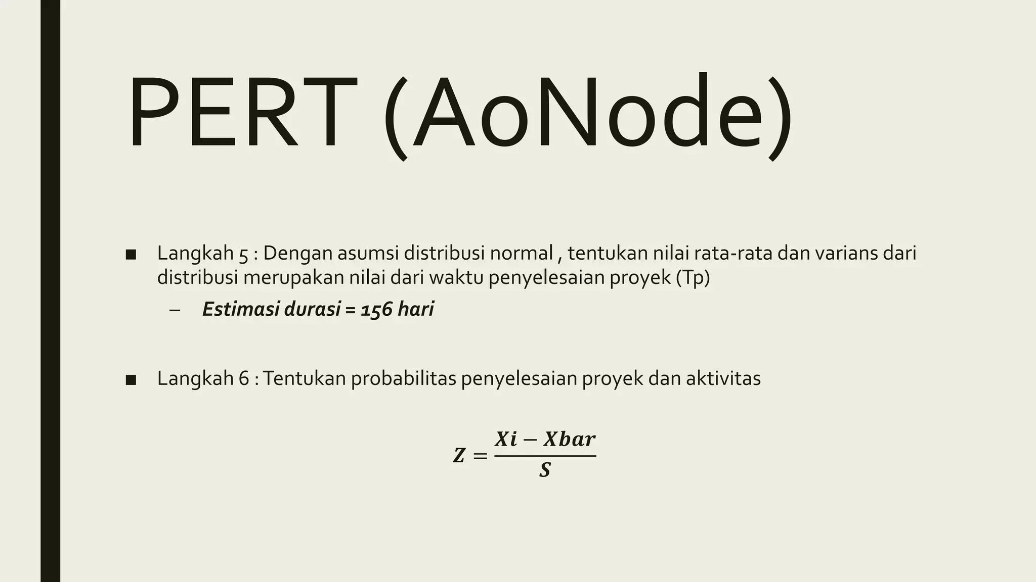 metode pert riset operasi | PPTX