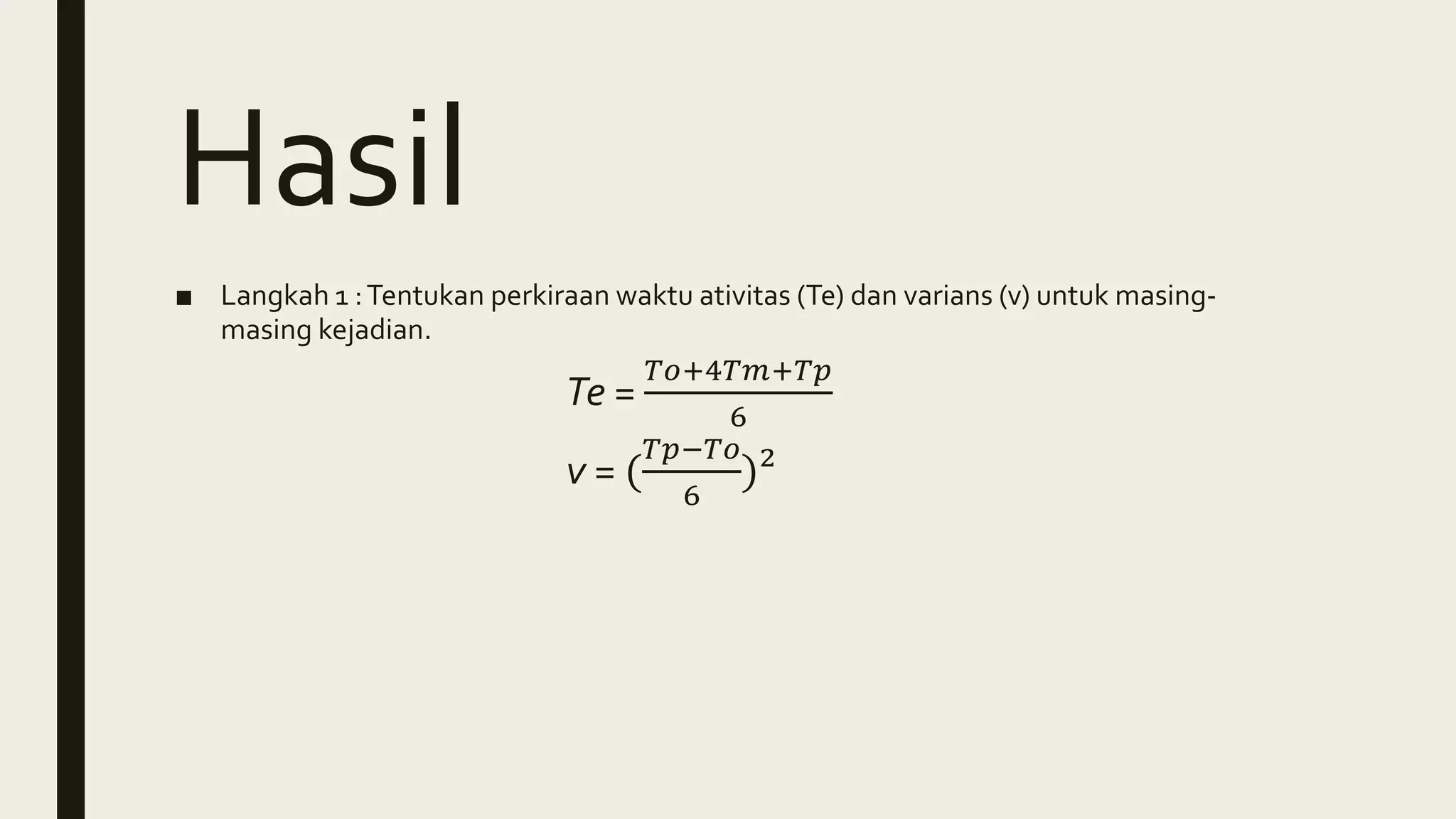 metode pert riset operasi | PPTX