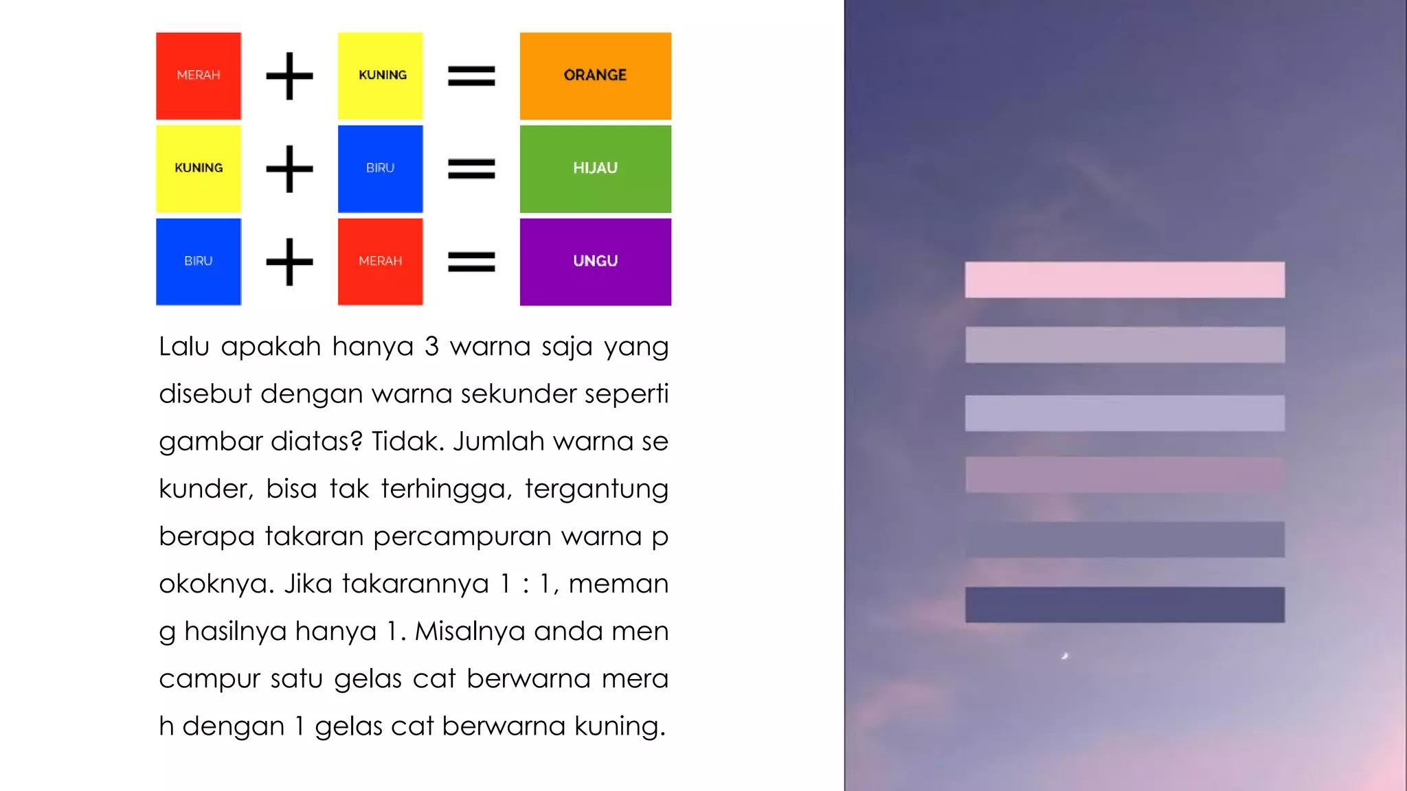 pertemuan 5 teori warna - tim samawa | PPT
