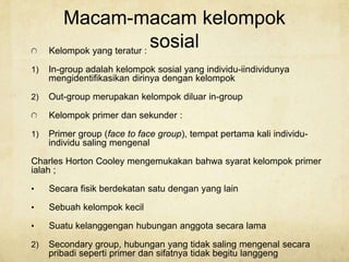 Kelompok sosial | PPTX