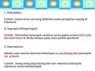 Kelompok sosial dan hubungan antar kelompok | PPT