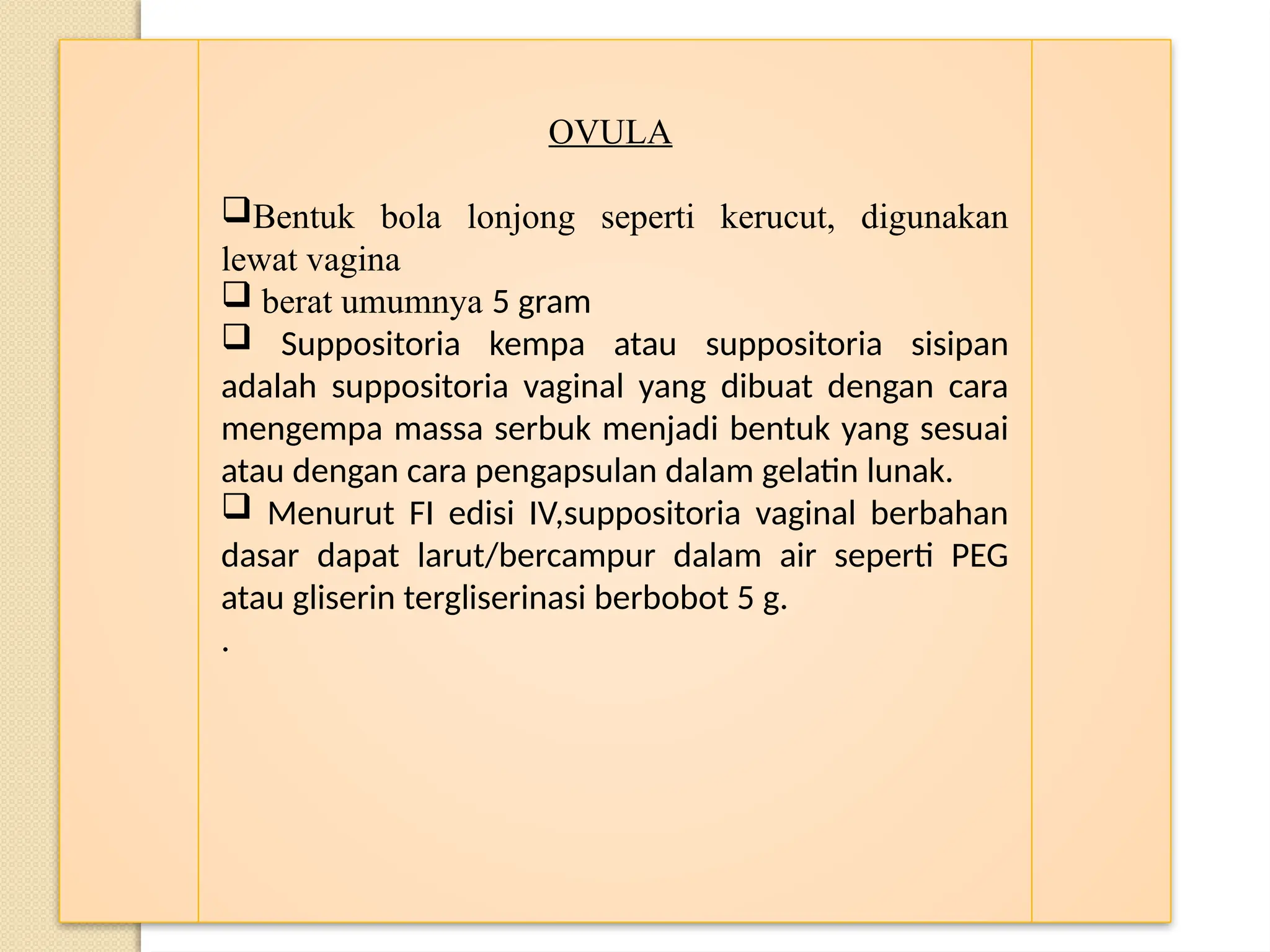 PPT KELOMPOK tentang sediaan SUPPOSITORIA.pptx