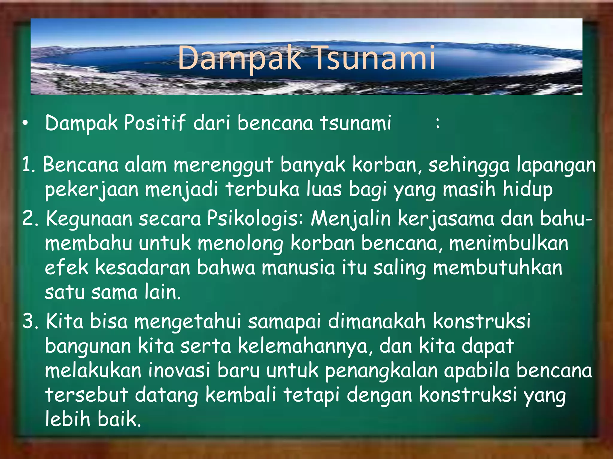 MATERI LENGKAP TENTANG TSUNAMI | PPTX