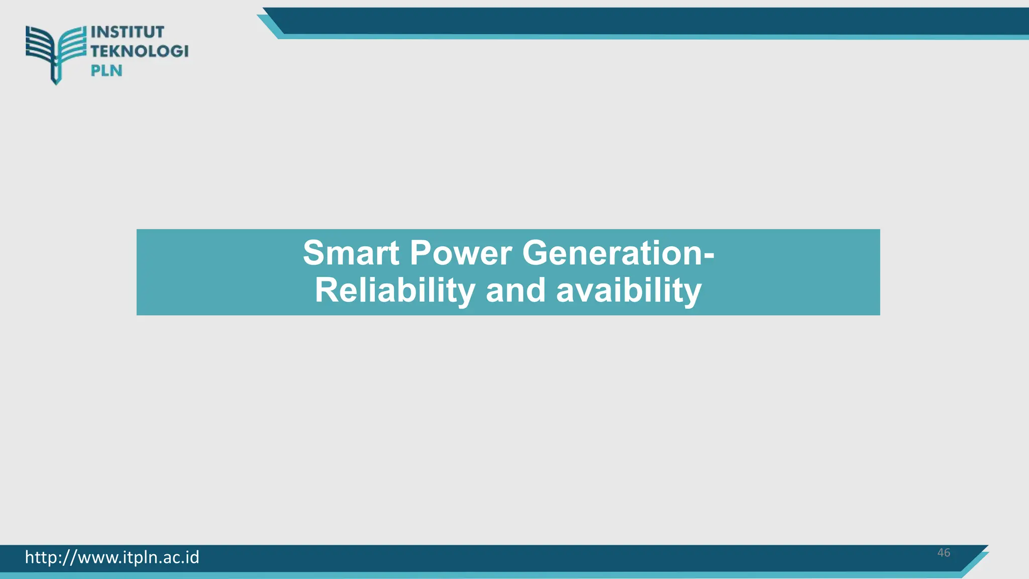 Smart Power Generation - The Future of Electricity Production (nilai 90) | PPTX