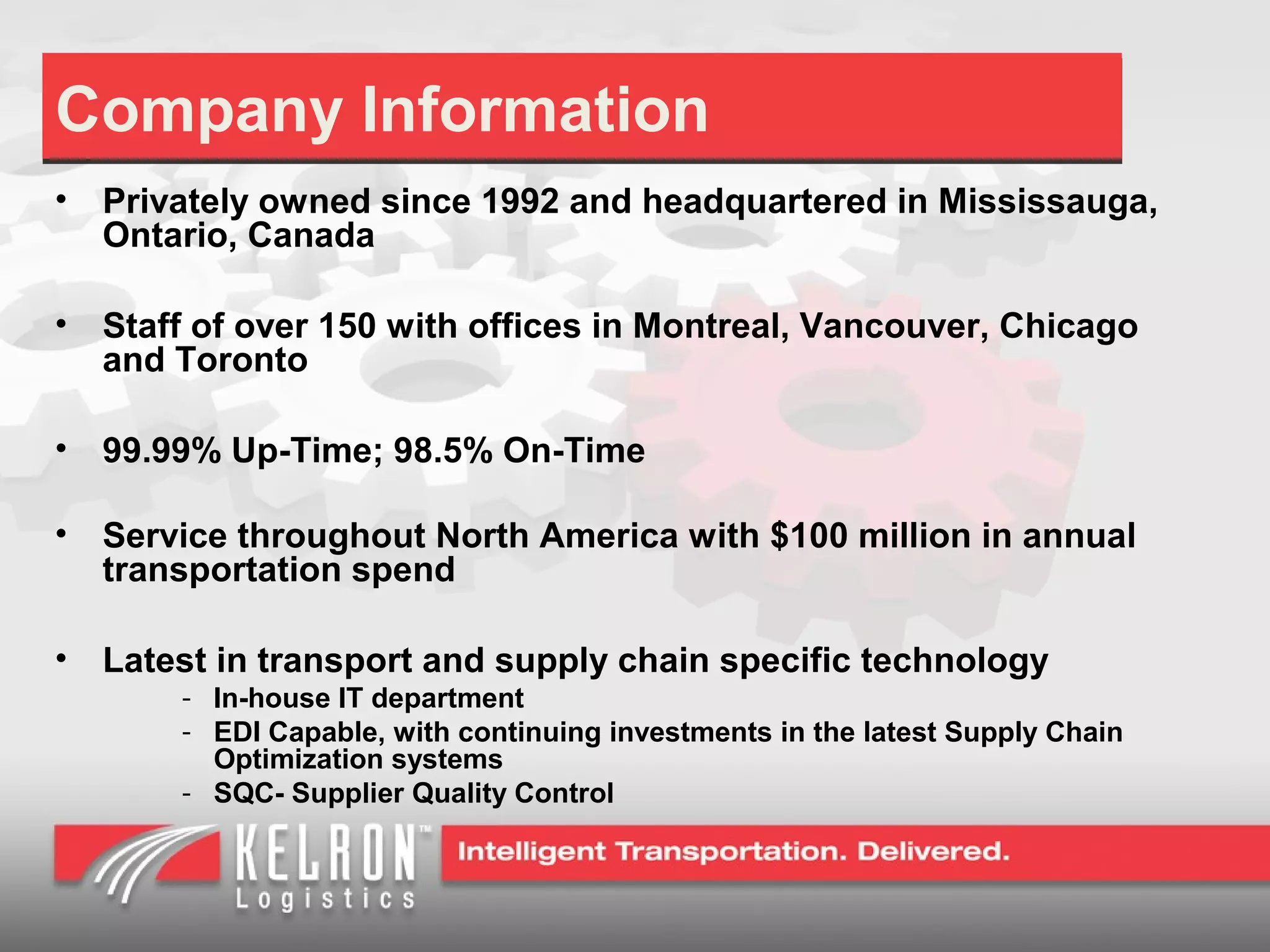 Introduction to Kelron | PPT