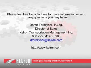 Introduction to Kelron | PPT