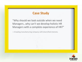 Kelsa HR University | PPT