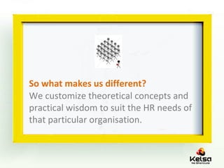 Kelsa HR University | PPT