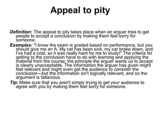 Kelsey Fallacies | PPT