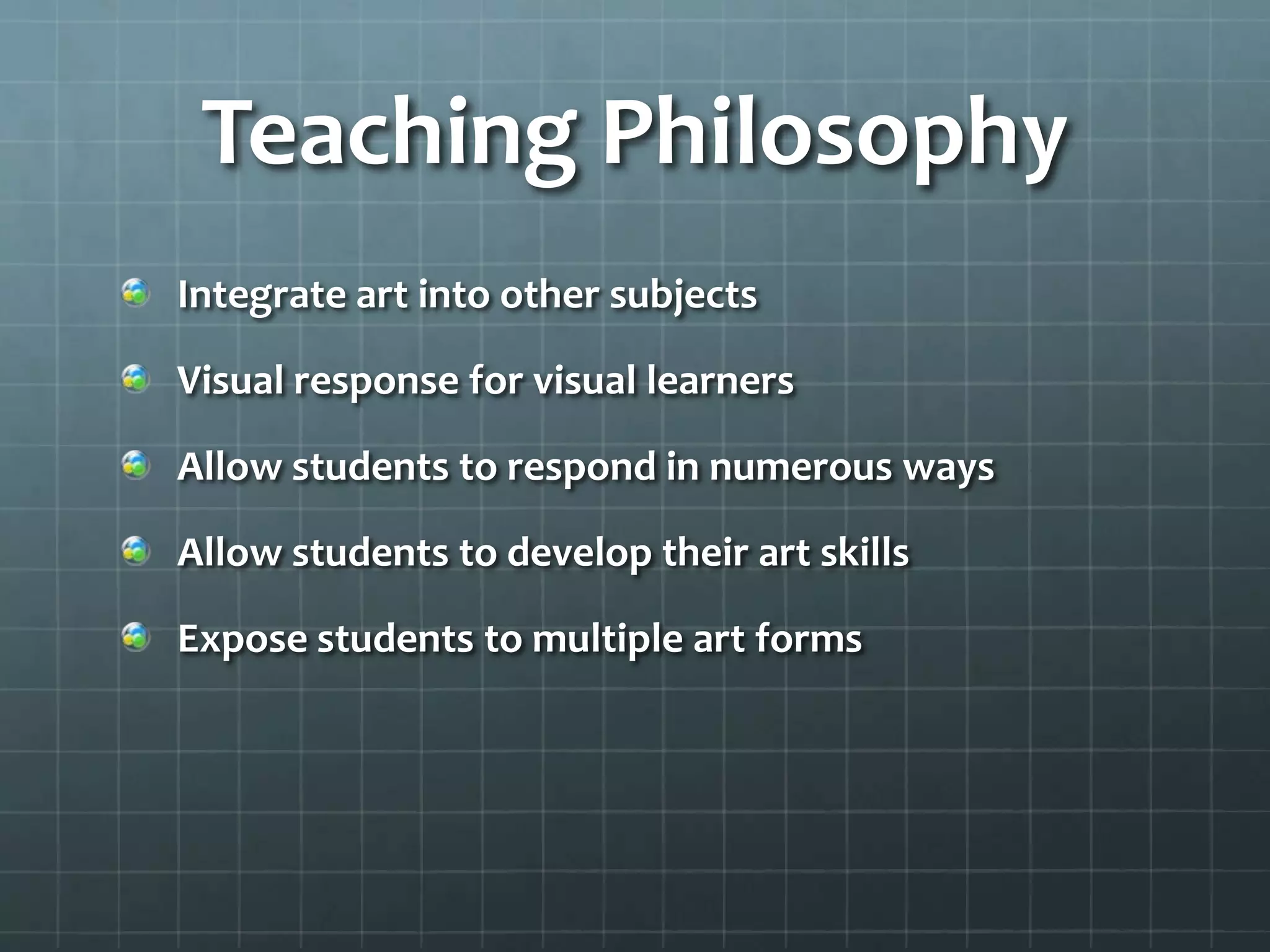 Kelsey Pennington - Visual Pedagogy Project: Science/Art Integration | PPT