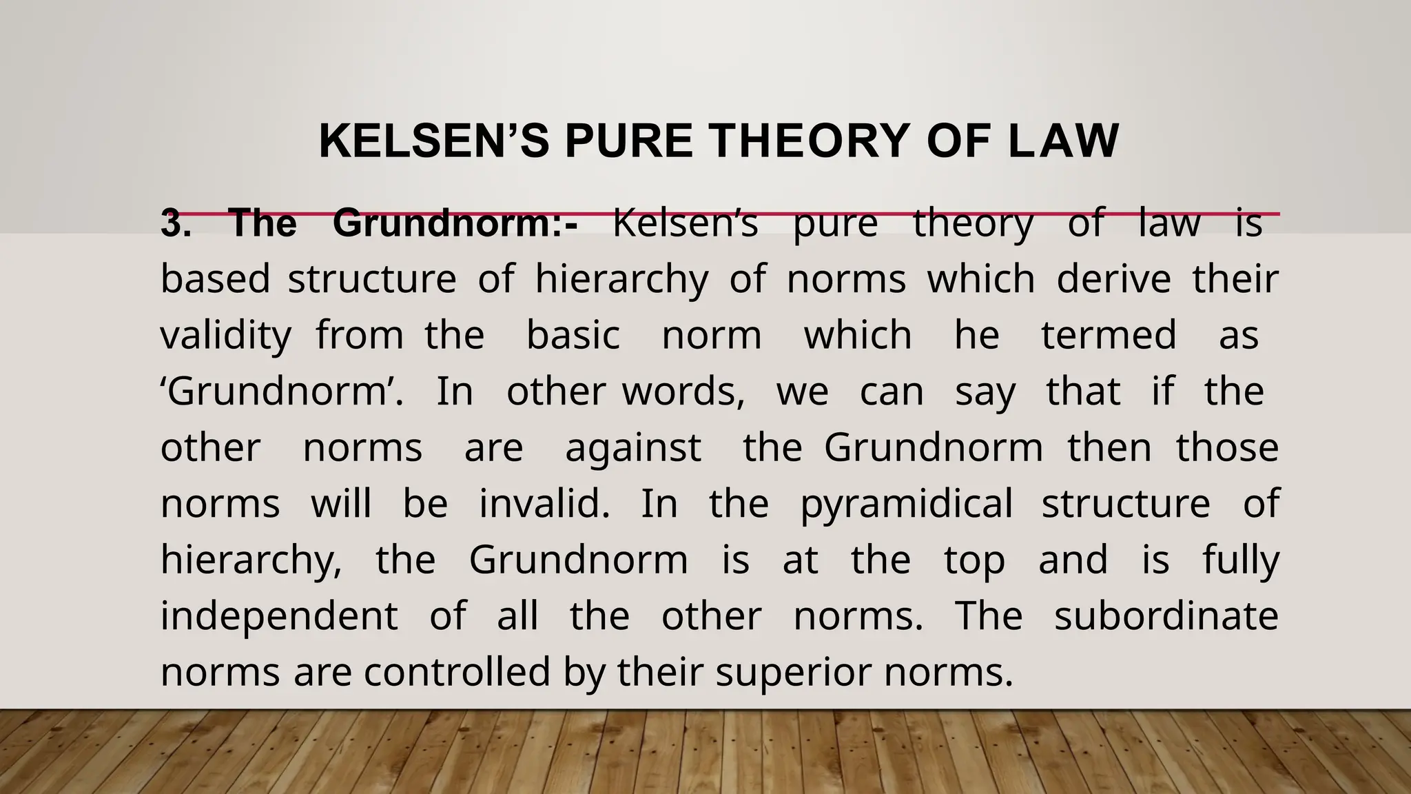 KELSON PURE THEORY.pptx presentation ppt | PPTX
