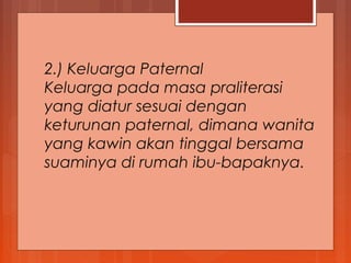 jenis dan karakteristik Keluarga | PPT