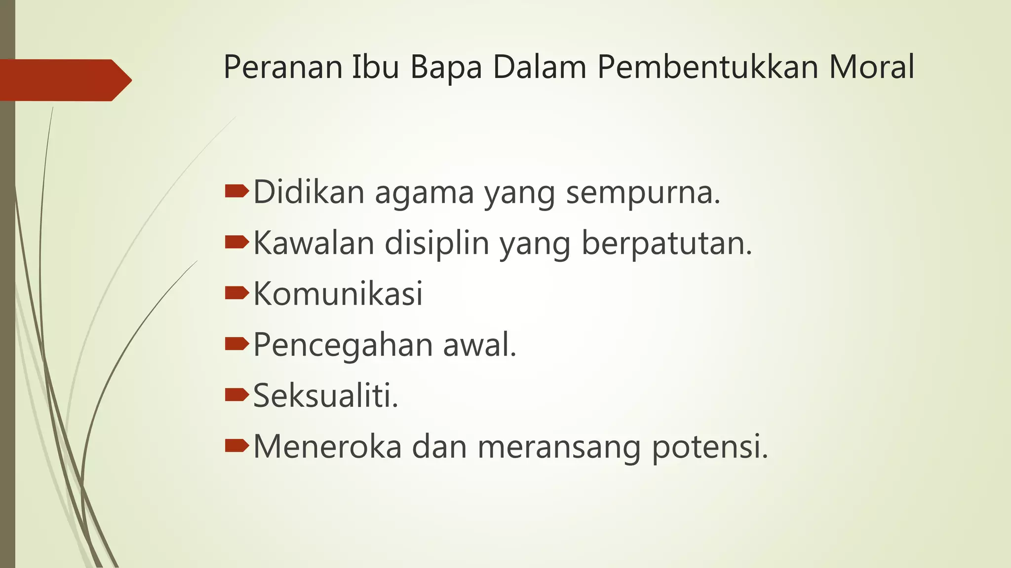 Keluarga dalam pembentukan moral | PPTX