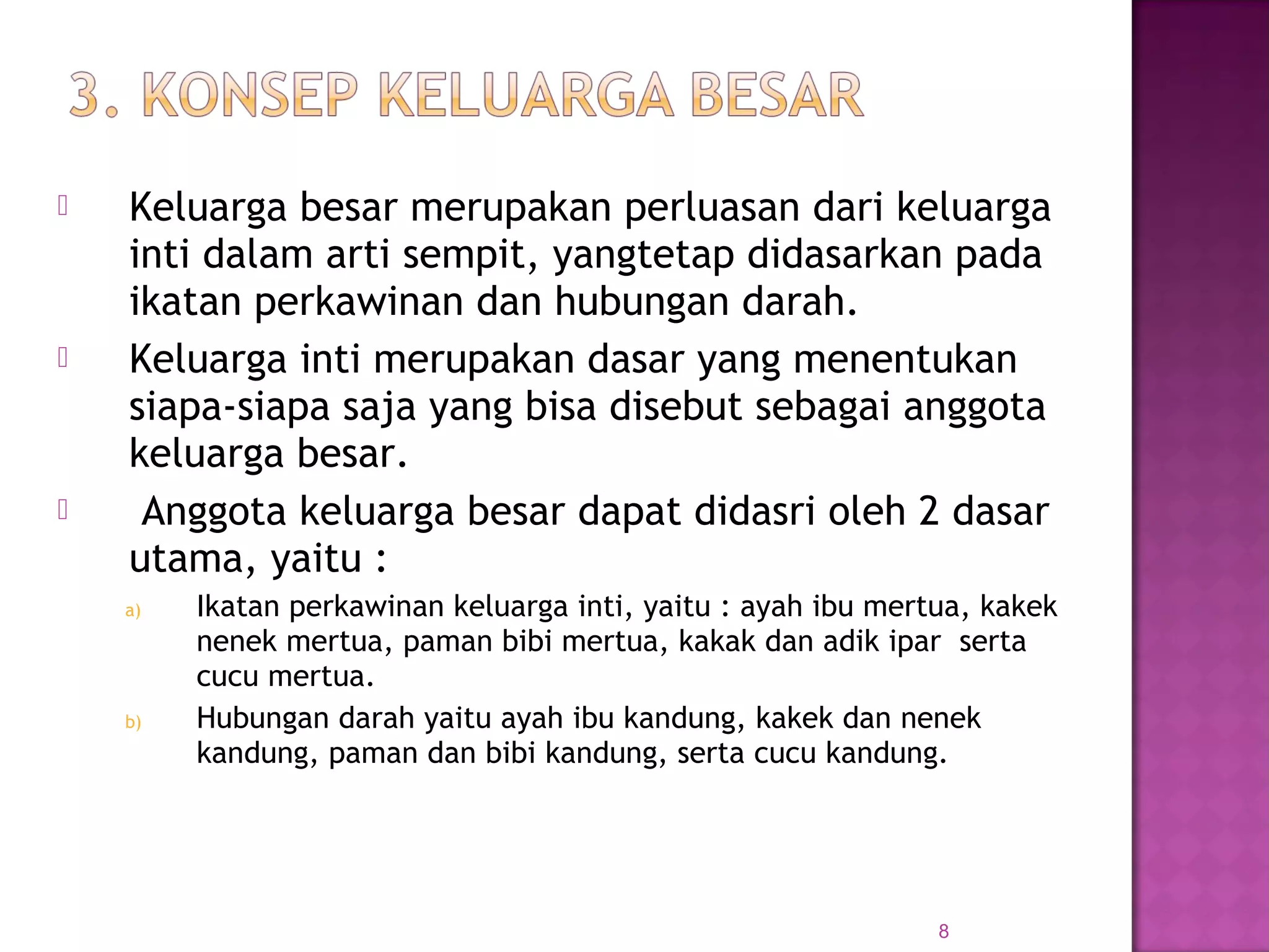 Keluarga dan fungsinya- ilmu sosial budaya dasar -2017 | PPT